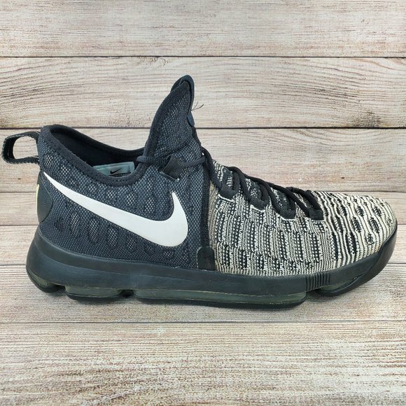 Nike | Shoes | Nike Kd 9 Oreo Mens Size 3 | Poshmark